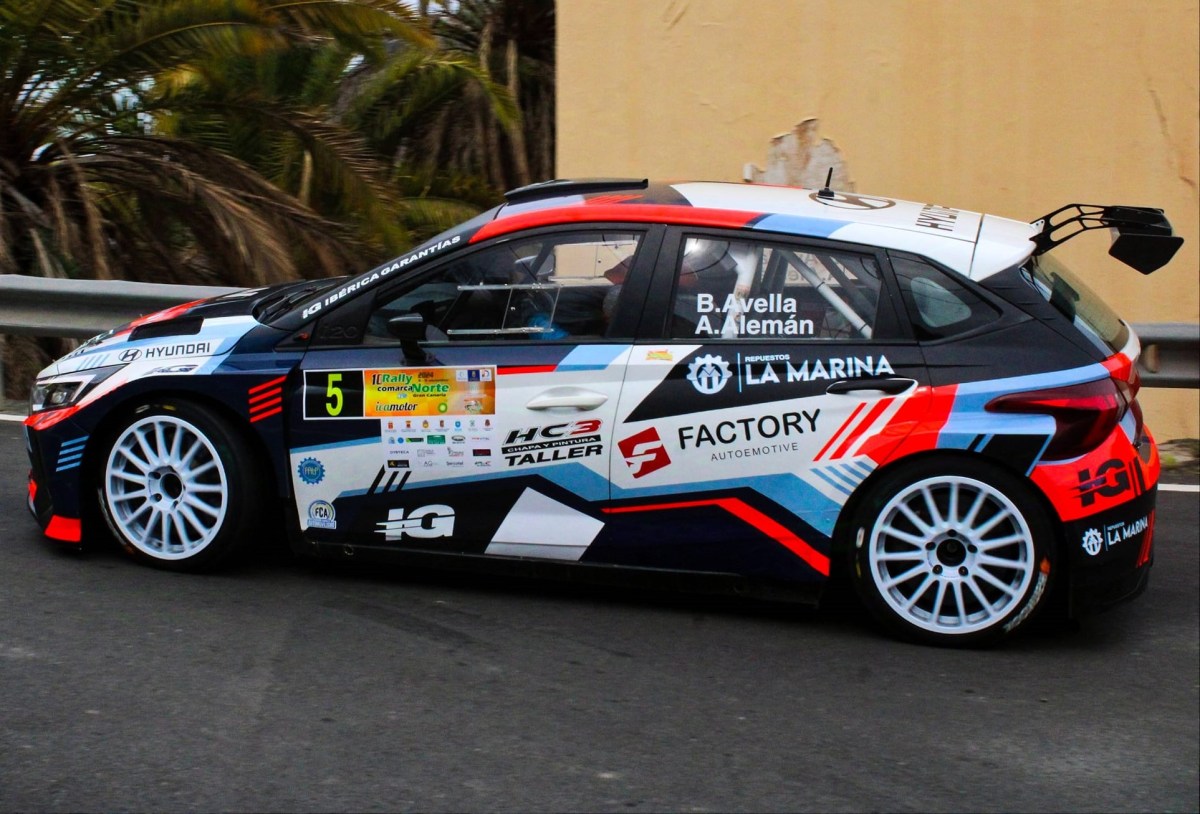 Benjamín Avella, el primer canario que apuesta por calzar su Rally2 con ...